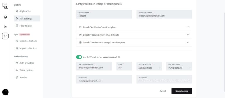 How To Send An Email In Pocketbase As A Framework Step By Step