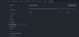 How To Use Environment Secrets or Variables In GitHub Actions
