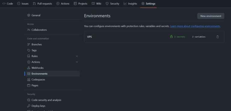 How To Use Environment Secrets or Variables In GitHub Actions